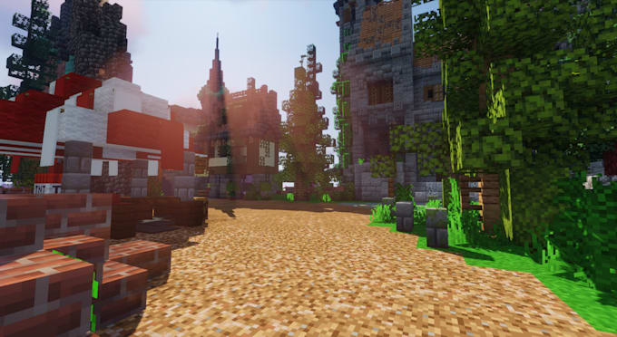 Make you an incredibly detailed minecraft build by Optical_shadow | Fiverr