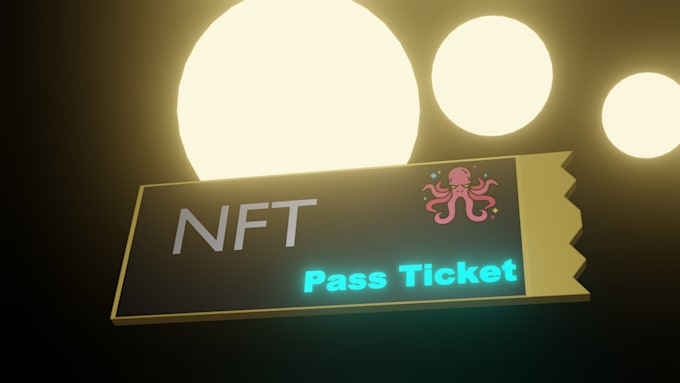 Make a nft ticket nft crypto by Reconike | Fiverr