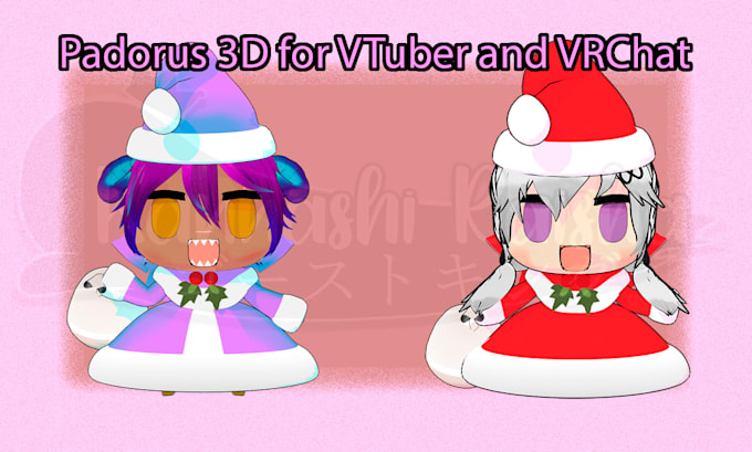 Make 3d padorus of your oc for vtubers or vrchat by Kannashiraisha | Fiverr