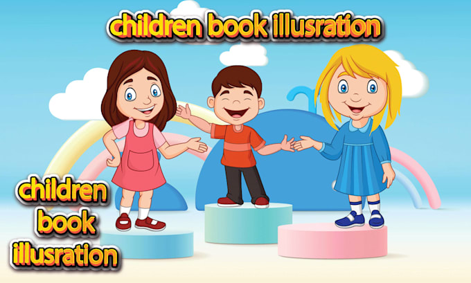 Illustrate children story book illustrations and covers by Designer ...