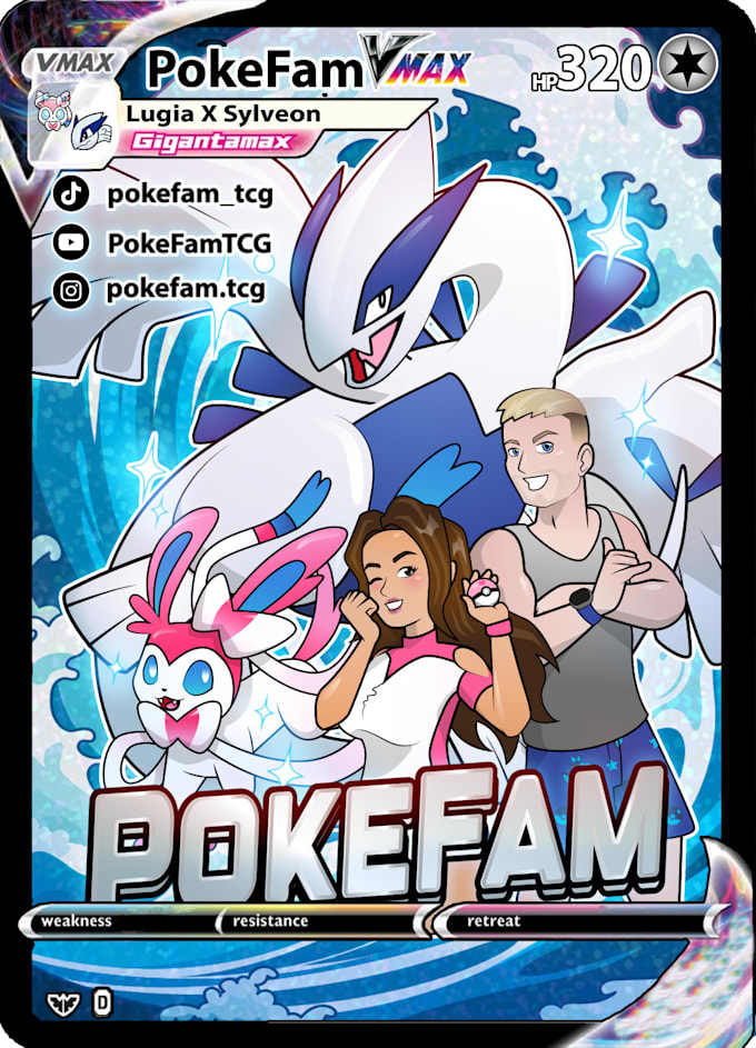 Create your dream pokemon tcg card by Aquilessalvati | Fiverr