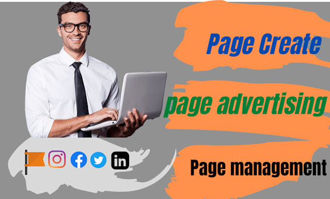 Create professional facebook page and page management, boosting by ...