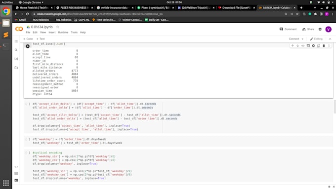 Do data cleaning and feature engineering by Oyetripathi | Fiverr