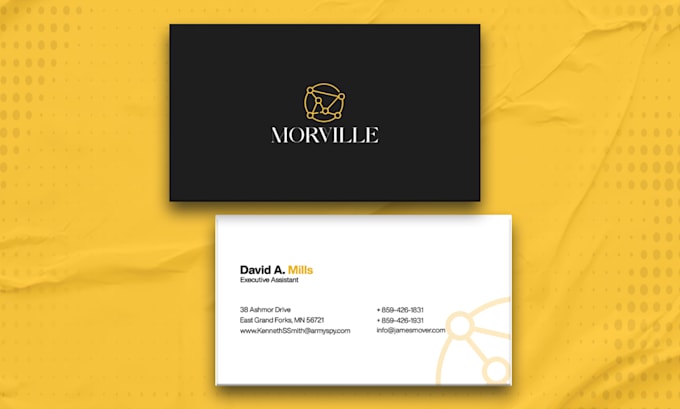 Do professional modern minimalist and luxury business card design by ...