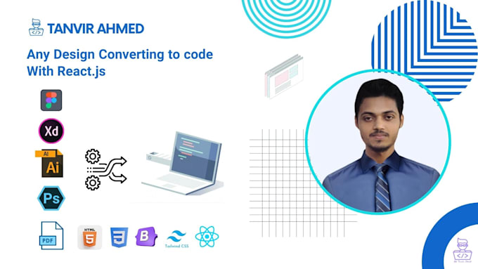 Convert your figma xd psd pdf to html tawhid css react js by Tanvir ... Convert your figma xd psd pdf to html tawhid css react js by Tanvir ...