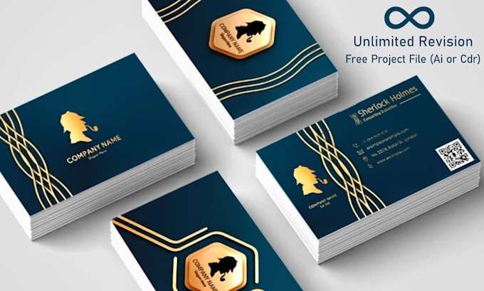 Design outstanding business card design with print ready by Pmsonline | Fiverr
