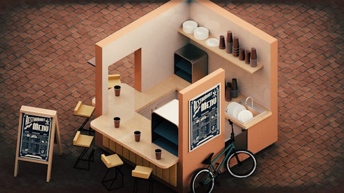 Create of 3d animation by Shavkatoff_one | Fiverr