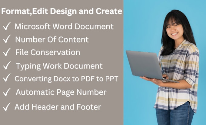 Redesign edit or format microsoft word docs template by Mahimughal955 ...