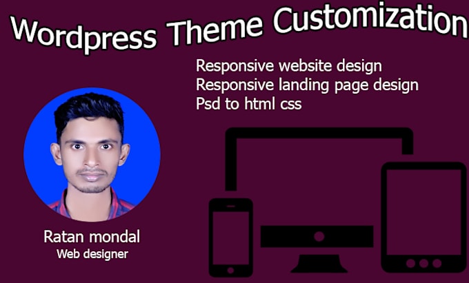 Responsive Wordpress Web Designlanding Page Designpsd To Html Css