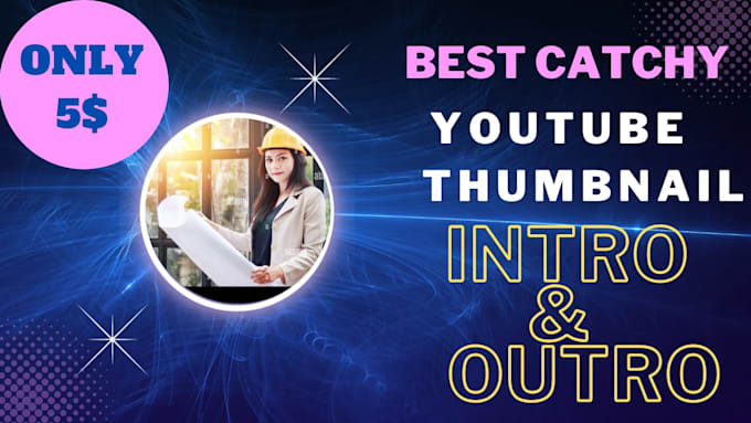 Design best catchy youtube thumbnails, intro and outro in 1 hour by ...