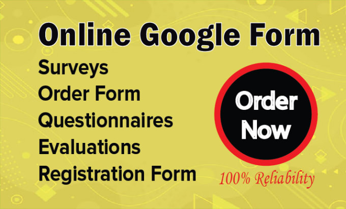 Create online google form and online microsoft form by Usman_a | Fiverr Create online google form and online microsoft form by Usman_a | Fiverr