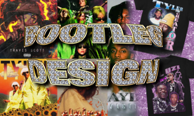 Create a bootleg design for your brand by Naufaridhoadifa | Fiverr