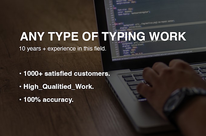 Do a fast typing job, retype book to pdf, pro typist by Aliceanton | Fiverr