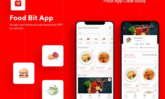 Food app design food delivery restaurant app restaurant website ui ux ...