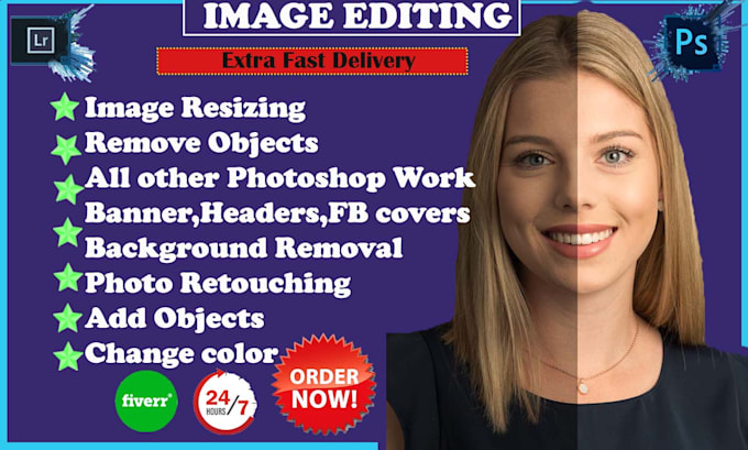 Do all the cool photoshop tasks for you by Graphic_tim | Fiverr