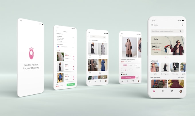 Do mobile app ui ux design by Enas_lubbad | Fiverr