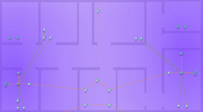 Do network setup in cisco packet tracer by Maxon67 | Fiverr