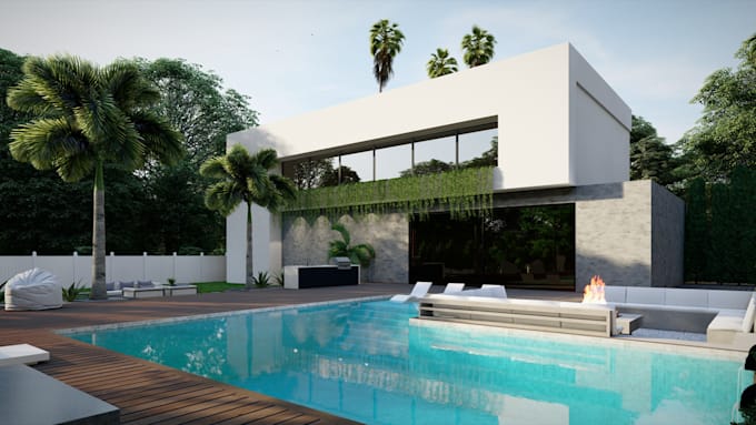 Design your backyard landscape design and visualize it by Silvanatawfik ...