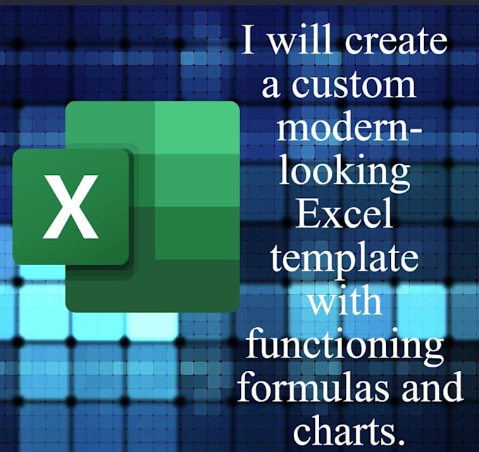 Create a custom excel template by Andresus_97 | Fiverr