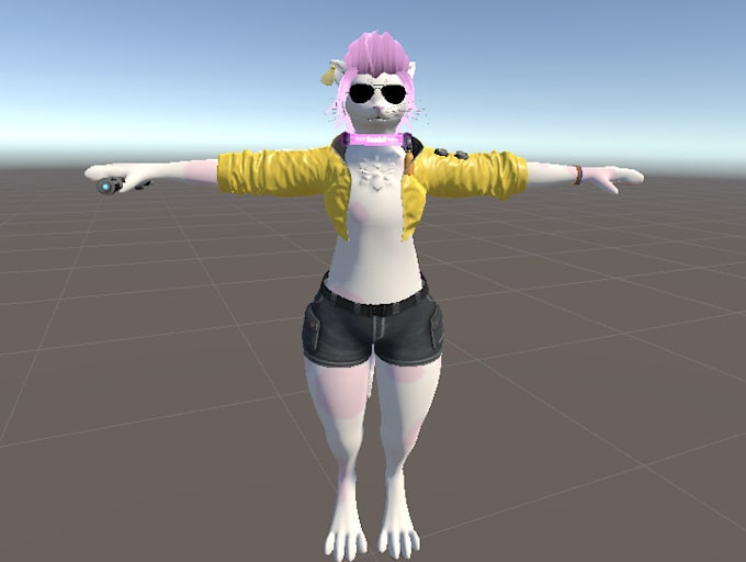 Make custom vrchat furry avatars and 3d textures by Moobutt | Fiverr