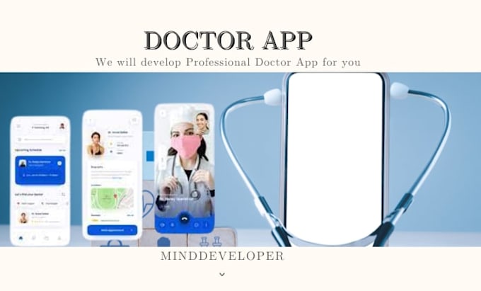 Develop doctor booking app, telemedicine clinic dental doctor patient ...