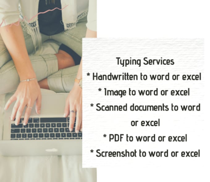 Do fast typing job, retype scanned documents, ms word typing by ... Do fast typing job, retype scanned documents, ms word typing by ...