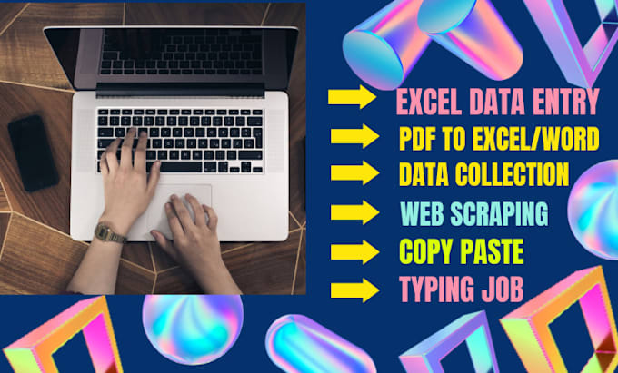 Do data entry, typing work, copy paste and excel data entry by ...