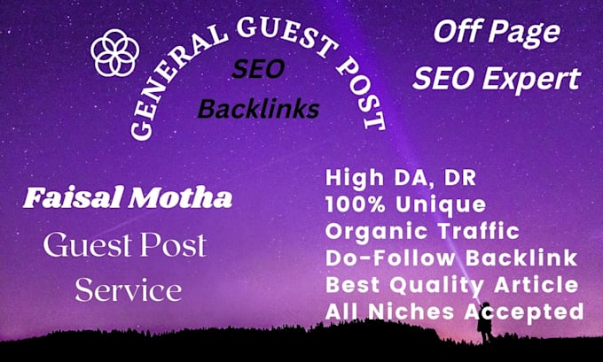 Publish general guest post on high da general blog by Faisalmotha | Fiverr