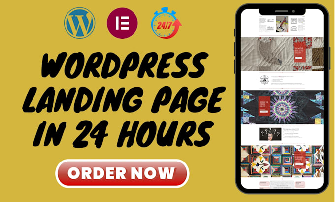 Create a landing page using elementor pro by Fivemesx | Fiverr