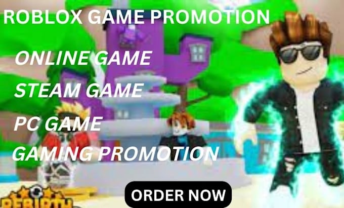 Promote your steam game roblox game promotion and online game by ...