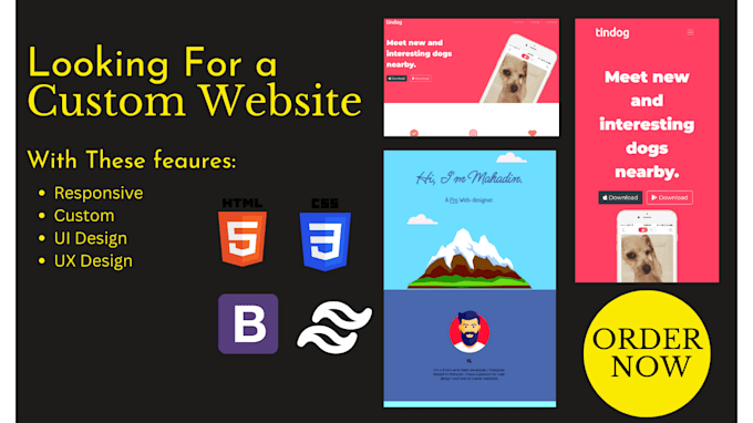 Create a custom website by Mahadawan318 | Fiverr