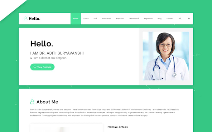 Create a simple website for you by Dennistsoukalas | Fiverr