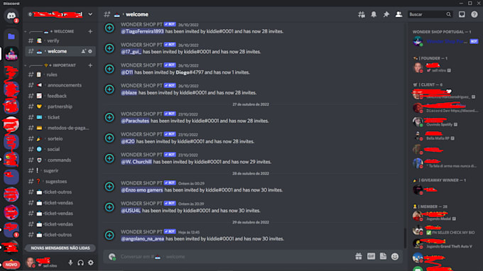 Create discord templates for you by Kiddie1337 | Fiverr