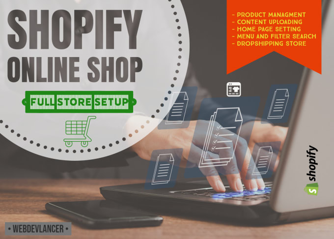 Setup a professional shopify store by Webdevlancer | Fiverr