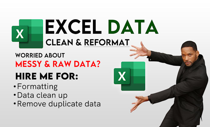 Excel Data Cleaning And Formatting Remove Duplicate Data By Aamir Shahzad78 Fiverr