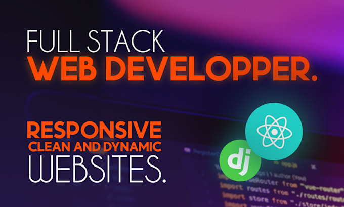 Develop Your Full Stack Python Django React Js Website By Yaniskrn