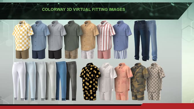 Make 3d design, garment virtual fitting, in browzwear by Selimuddin2468 ...