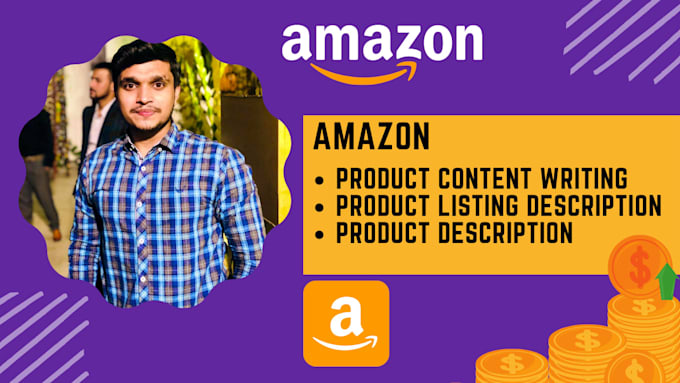 Amazon product content writing and product listing description by ...