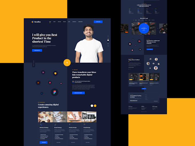 Build excellent responsive websites for you by Jeffekwo | Fiverr