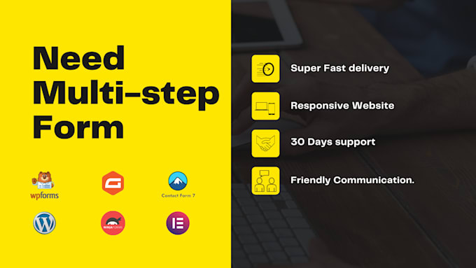 Create advanced responsive multi step with gravity forms by Siamkabir_ | Fiverr
