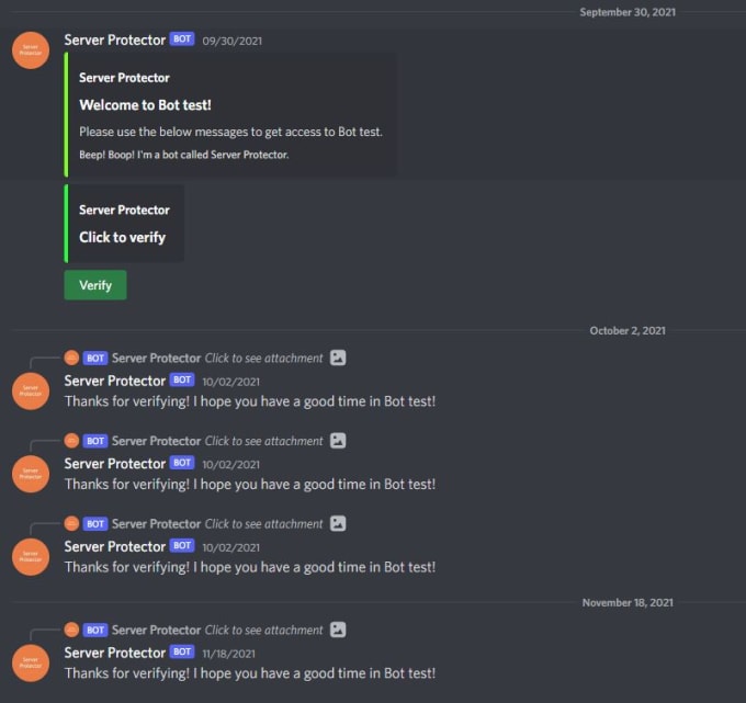 Design and program a discord bot by Beano09 | Fiverr