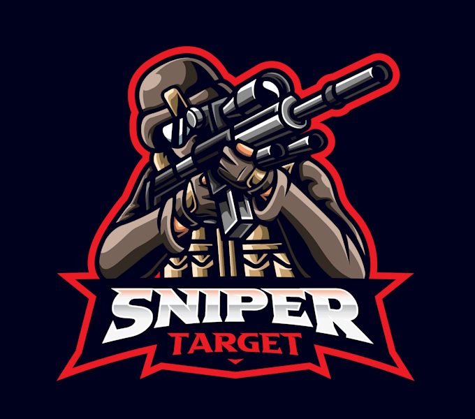Design modern awesome shooter logo by Amelie_hamilton | Fiverr