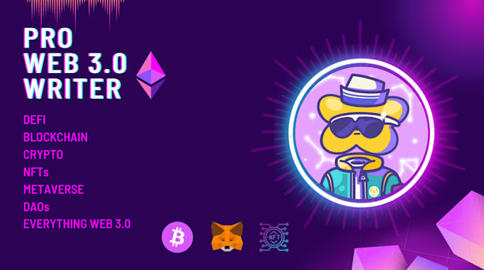 Create pro content for everything web3 by Nftfanart | Fiverr