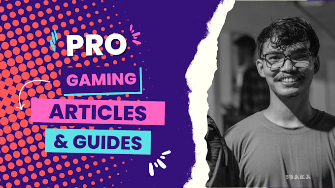 Write seo optimized gaming articles or blog posts by Newinthowai | Fiverr