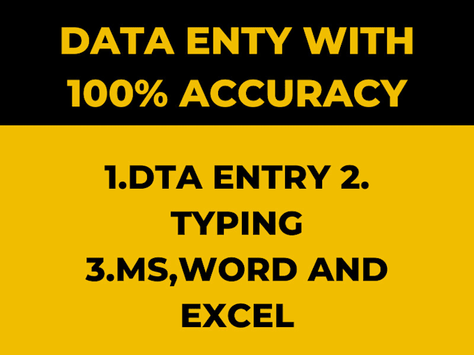 Date enty, facebook marceting, typing,microsft word, excel by Nayan_n ...