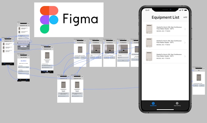 Design and prototype your app in figma by Fruitaz | Fiverr
