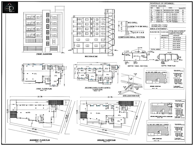 Design a 2d, 3d working house floor plans ,elevations, plot layouts, etc by Amolkhoseak | Fiverr