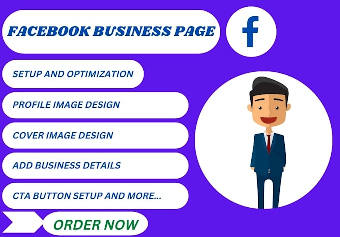 Create and setup impressive facebook business page by Retro_azim | Fiverr