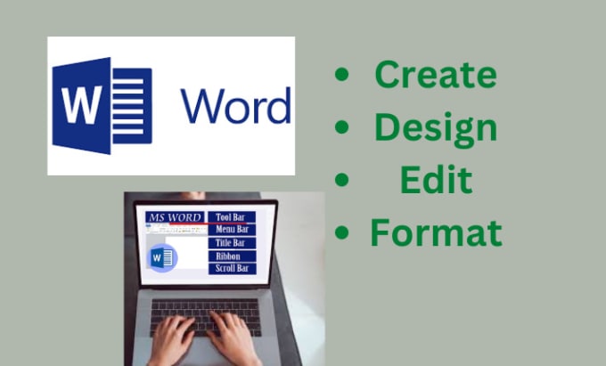Format, design, create and type your ms word documents by Vindy_5 | Fiverr