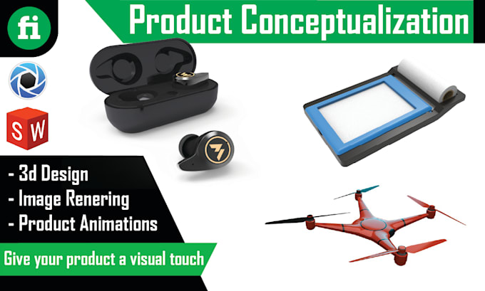 Help you prototype your 3d design with solidworks by Rohitn1 | Fiverr